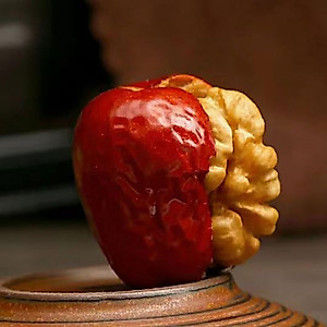 Grey jujube with walnuts 17.6 oz/500 g stuffed dates clip walnut independent small packaging casual snacks jujube dates and walnuts