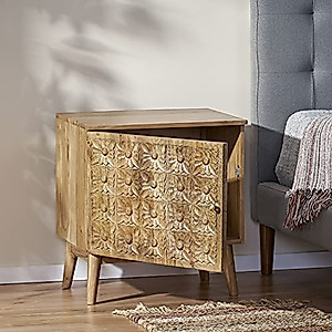 Christopher Knight Home Cooney NIGHTSTAND, Natural