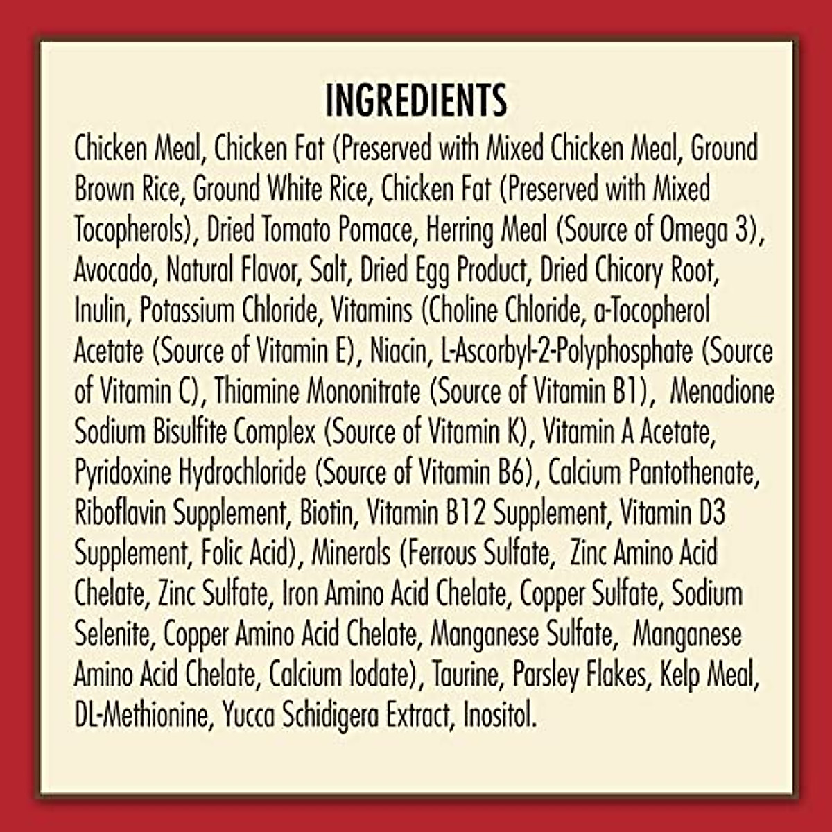 Avoderm Natural Chicken & Herring Meal Formula Dry Cat Food, 6-Pound