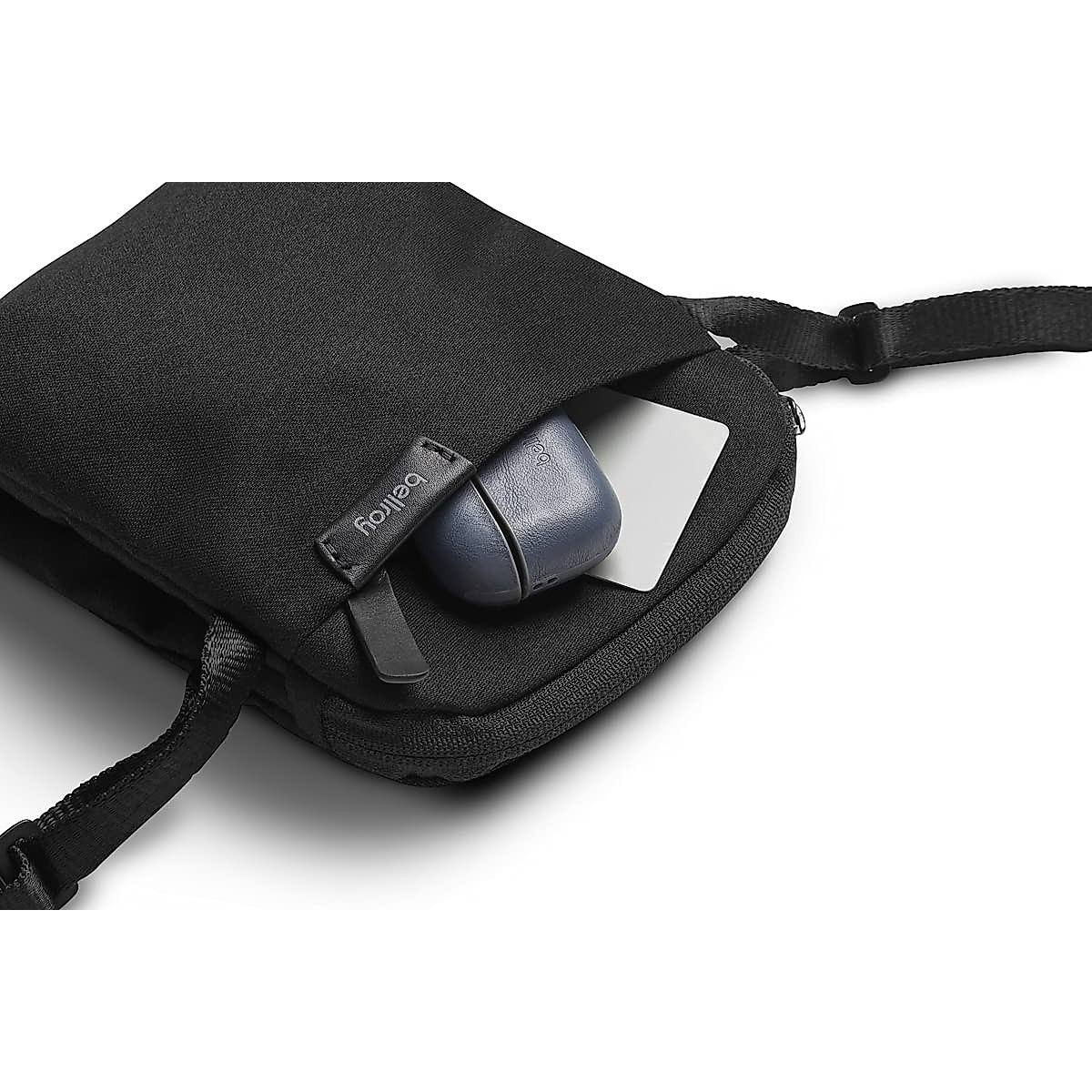 Bellroy City Pouch (cross-body bag, e-reader or small tablet, wallet, sunglasses, phone) - MelbourneBlack
