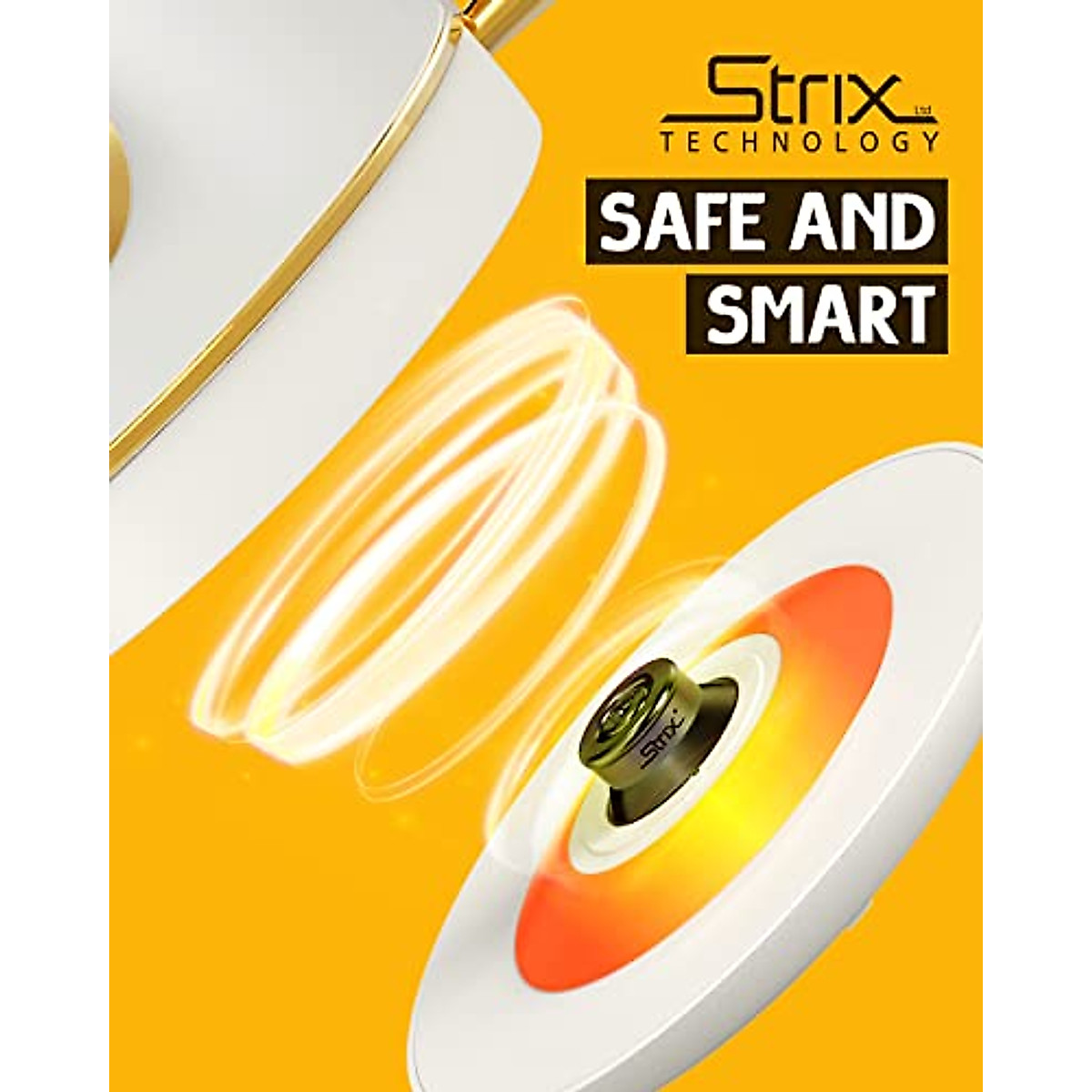 Hazel Quinn Retro Electric Kettle - 1.7 Liters / 57.5 Ounces Tea Kettle with Thermometer, All Stainless Steel, Fast Boiling 1200W, BPA-free, Cordless, Rotational Base, Automatic Shut Off - Pearl White