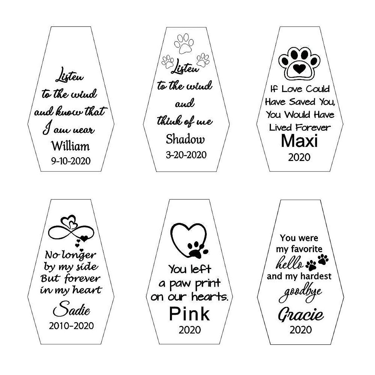 Personalized Pet Memorial Wind Chime, Custom Pet Wind Chimes, Loss of Pet Sympathy, Dog Memorial, Pet Loss of Dog Remembrance, Dog Sympathy Wind Chime, Pet Sympathy, Dog Loss
