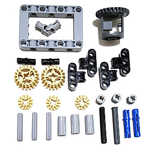 LEGO Technic Differential gear box kit (gears, pins, axles, connectors) 27 pieces