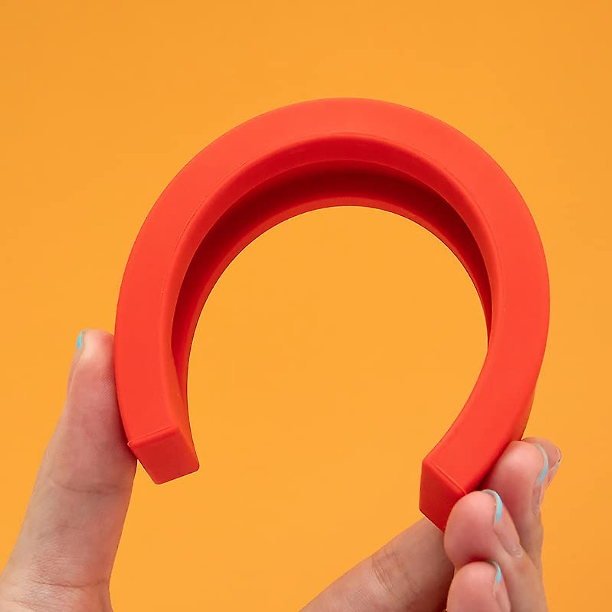 Rainbow Stacking Toy | Montessori Toy for Babies | Silicone Stacker | Sensory Toy | Building Puzzle Toy | Rainbow Stacker | Rainbow Toy | Pride Rainbow | Rainbow Puzzle - 6 Layers (Rainbow Colors)