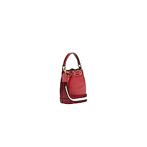 COACH Dempsey Drawstring Bucket Bag 15 (IM/1941 Red)