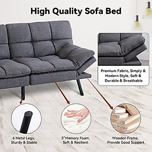 Hcore Sofa 267-2 Sofabed, Grey