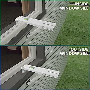 Wintcomfort Window Air Conditioner Bracket, Light Duty Support Bracket, Up to 85 lbs, Universal to Fit 5,000 to 12,000 BTU AC Units