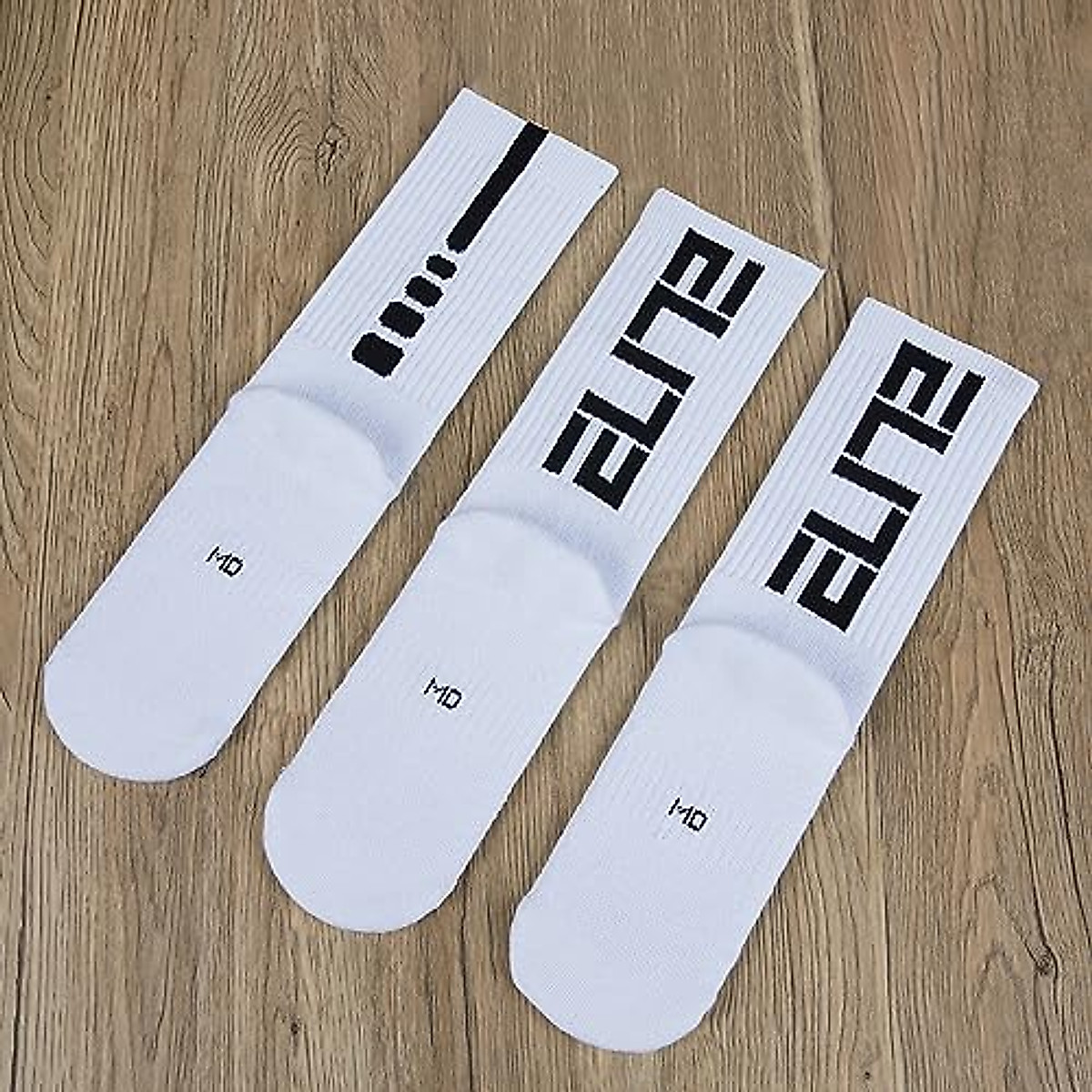 Pawdoer Boys Elite Basketball Crew Socks for Girls Youth Kids, Cushion Performance Athletic Basketball Socks