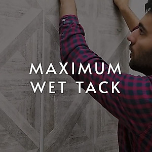 ROMAN’s ECO-888 Clear, Strippable, Wallpaper Adhesive, Easy Installation Glue/Paste, Clear, Zero VOC, Home Improvement (1 Gallon - 330 sq. ft.)