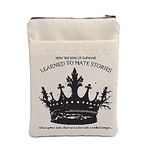 VAMSII Fiction Lover How the King of Elfhame Learned to Hate Stories Once upon a Time Reader Gift(wicked tongue)