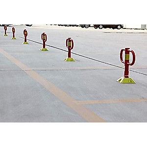 - Parking Barriers Lockable Metal Car Parking Lock Bezel, The Bezel and The Manual Parking Space-Saving, with Two Keys, As with a Reflecting Marker Bollard