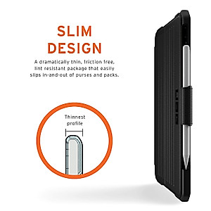 URBAN ARMOR GEAR UAG iPad Pro 11-inch (2nd Gen, 2020) Case Metropolis [Black] Folio Slim Heavy-Duty Tough Multi-Viewing Angles Stand Military Drop Tested Rugged Protective Cover