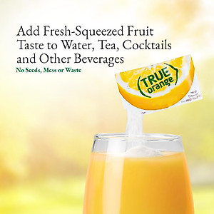 True Lemon, True Lime, True Orange, True Grapefruit, Varrirty Pack 100 Count, On-The-Go Powdered Drink Mix Variety Pack, Zero Calorie Unsweetened Water Flavoring, Each Packet Fits Into a 16.9 oz. Bottle or Cup