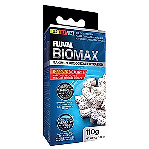 Fluval U3 Underwater Filter Media Replacement Bundle, 2-Pack Foam Pad and BioMax, Filter Media for Aquariums up to 40 Gallons