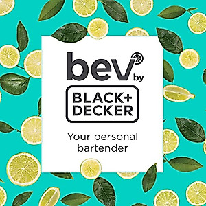 bev by BLACK+DECKER Cocktail Maker Glass Bar Mat, Dishwasher Safe (BEBM120​)