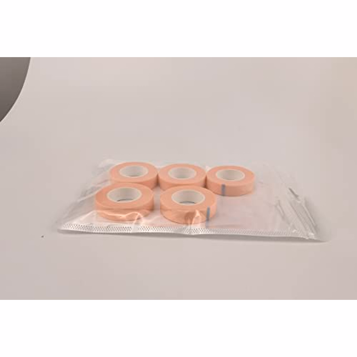 EBANKU 5 Rolls Eyelash Extension Tape, Eyelash Tape for Lash Extension Breathable Micropore Fabric Tape for Eyelash Extension Supplies (9m/10 Yards)