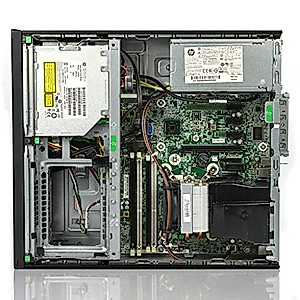 HP 800 G2 SFF Computer Desktop PC, Intel Core i5-6500 3.2GHz Processor, 16GB Ram, 512GB M.2 SSD, Wireless Keyboard & Mouse, WiFi | Bluetooth, HP Dual 23.8 LCD Monitor, Windows 10 Pro (Renewed)