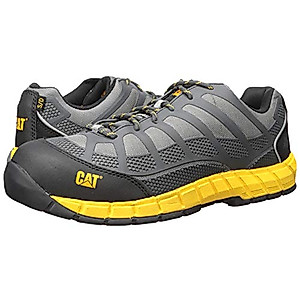Caterpillar Men's Streamline Composite Toe Work Shoe Construction, Grey, 10.5
