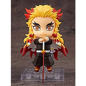 Good Smile Demon Slayer: Kimetsu no Yaiba: Kyojuro Rengoku Nendoroid Action Figure