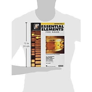 Hal Leonard 17120 Essential Elements 2000 Plus Percussion Book 1 with CD-ROM