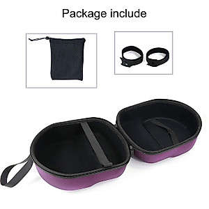 Oriolus Hard Case for Oculus Quest All-in-one VR Gaming Headset (Purple)