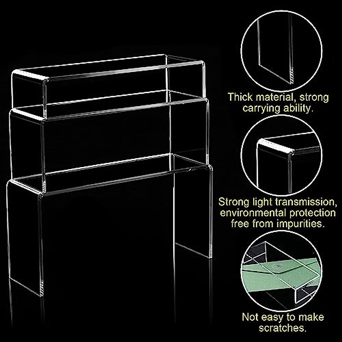 JUOIFIP Acrylic Ziplock Bag Storage Organizer, Visible Food Storage Bags Organizer for Drawer & Wall, Storage Bag Organizer Kitchen Drawer for Gallon Quart Sandwich and Snack