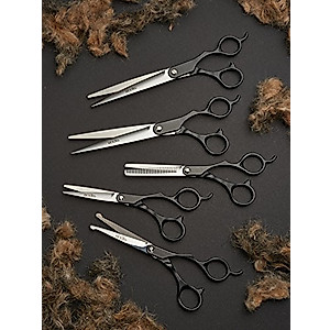 Andis Straight Shears, Right-Handed, Professional Dog and Cat Grooming