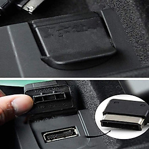 CHOYTONG AUX Cable AMI MDI MMI Music Interface Adapter Compatible for 13 12 Pro Max XS Max for A4 A5 A6 A8 Q5 Q7 R8 with 3G+MMI System