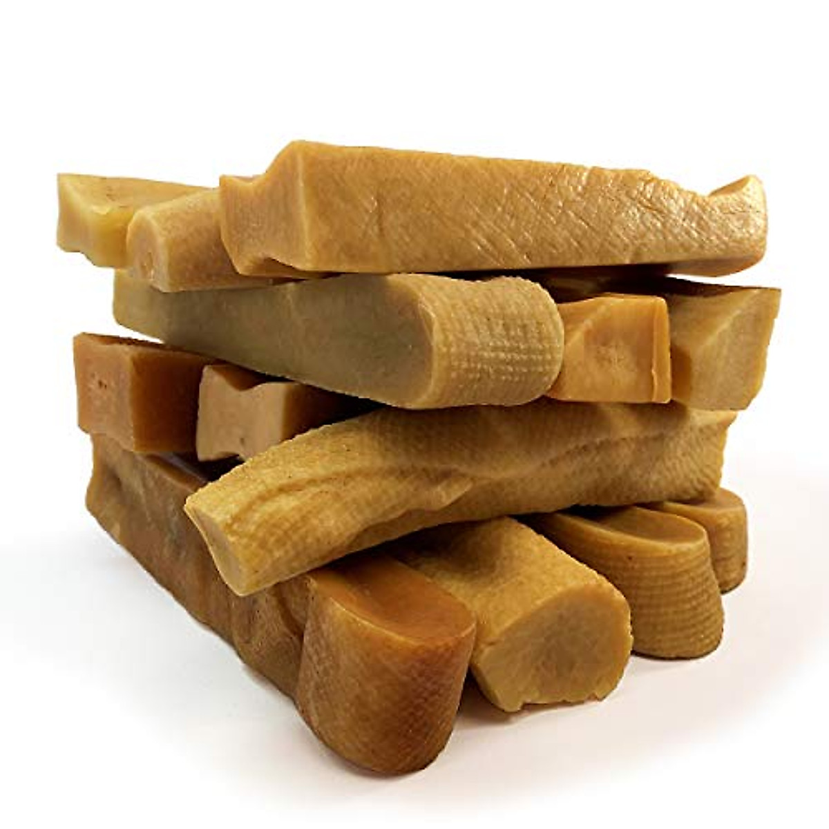 Chewmeter Himalayan Yaky Cheese Chew, 100% Natural, Long Lasting, Gluten Free, Healthy & Safe Dog Treats, Lactose & Grain Free, Protein Rich, Stain Free, Large, For Dogs 55 Lbs & Under, 3 lb Bulk Tub