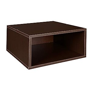 Niche Cubo Half Size Stackable Storage Organizer Cube- Truffle