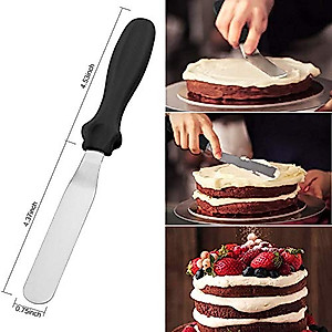 Weetiee Cake Decorating Supplies Tips Kit – [Numbered] 42PCS Piping Tips and Bags Set with Storage Case, Icing Spatula, 12 Pastry Piping Bags, 3 Couplers, Cleaning Brush - Baking Supplies for Cupcakes