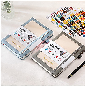 2024-2025 planner - A5 240 page undated traveling cute weekly monthly and organizers planners with sticker