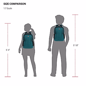 SwissGear 5668 Laptop Backpack, Green Heather, 18.25 Inches