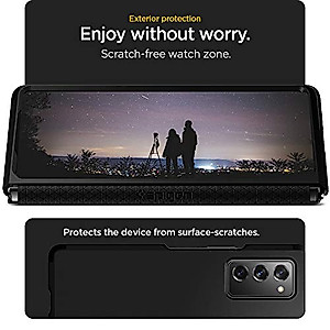 Spigen Tough Armor Designed for Samsung Galaxy Z Fold 2 Case (2020) - Black