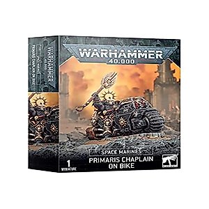 Games Workshop - Warhammer 40,000 - Space Marines Primaris Chaplain On Bike