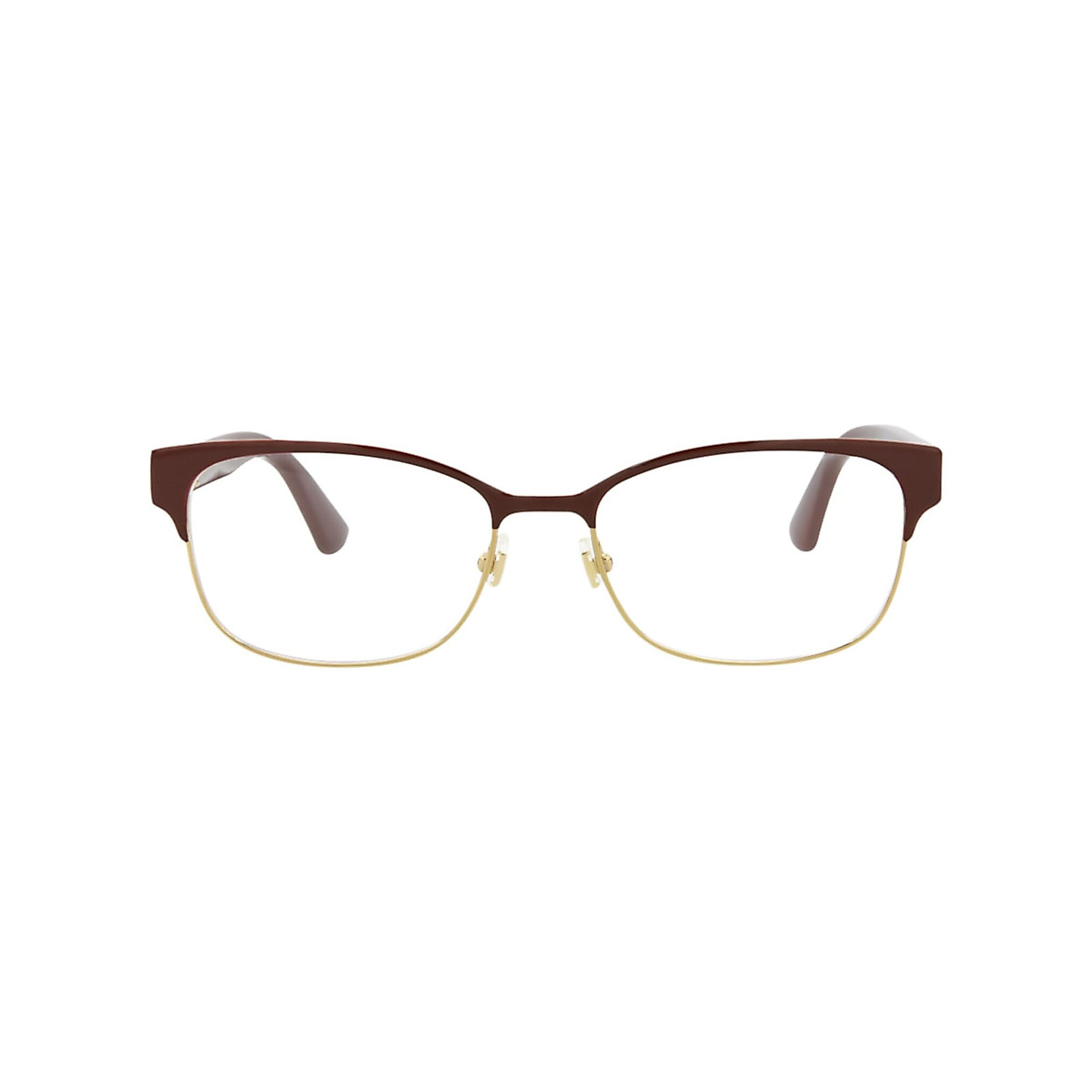 Gucci Square-Frame Metal Optical Frames