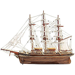 Old Modern Handicrafts Cutty Sark Ship Model - Fully Assembled 1800s Clipper Wooden Ship Replica for Home or Office Décor - Museum Quality Scale Ship Model - 22.0L x 5.5W x 17.0H Inches