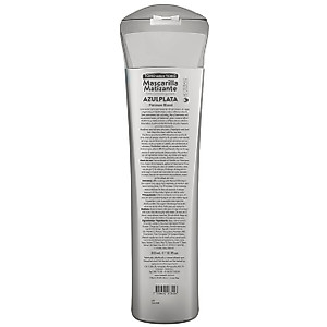 naissant Silver Ash Blonde Hair Blue Toning Mask | Eliminates Brassiness | Neutralizes Yellow & Orange Tones | Paraben, Ammonia & Sulfate Free | Pro-Vitamin B5, Olive Oil & Honey (Azul Plata) 10.1 Fl