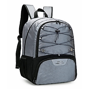 Hsmihair Youth Soccer Bag-Soccer Backpack & & Backpack for Football Volleyball Basketball with Ball Compartment and Separate Cleat Training Package