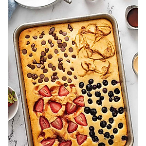 FUNSTITUTION Aluminum Foil Pans 13x17 (20 Pack) - Disposable Aluminum Baking Pans With High Heat Conductivity For Grilling, Cooking, Storing, Prepping, Disposable Aluminum Pans and Tin Foil Pan