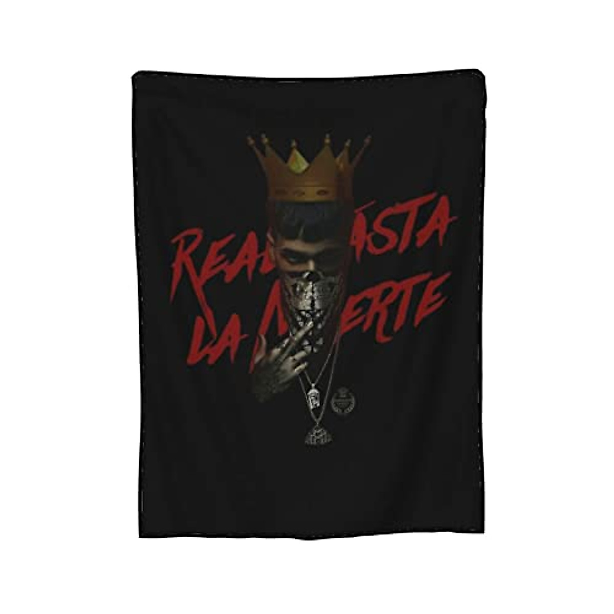 Anu-el AA Blanket,Real Ha-sta La Mue-RTE Throw Blanket,Soft Warm Lightweight Cozy Microfiber Flannel Throw Blankets 80"x60"