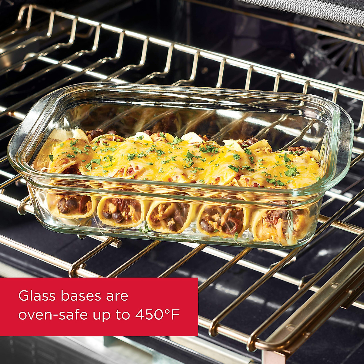 Rubbermaid Brilliance Glass Storage 3.2-Cup Food Containers, 4-Pack (8 Pieces Total), Medium, Clear & Brilliance Glass Storage 3.2-Cup Food Containers with Lids, 4-Pack (8 Pieces Total), Medium, Clear