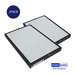 PUREBURG Replacement True HEPA Filters Compatible with Envion Allergy Pro AP450 Air Purifier,Replaces Part# AP450F,H13 High-efficiency Air Clean,2-Pack