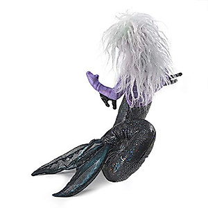 Folkmanis Sea Nymph Finger Puppet, Purple; White; Blue; Black, 1 EA