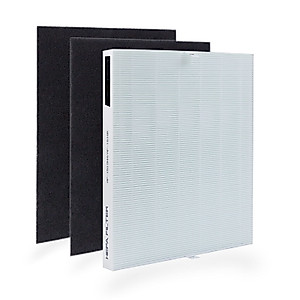 CYOIDAI Filter Compatible with Coway AP-1512HH Mighty AP-1518R Airmega 200M AP1519P AP-1512HH-FP Air Purifier Replacement Set 1 x HEPA Filter + 2 x Carbon Pre-Filters Replaces Parts Filter 3304899