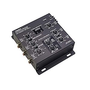 Clarion Mobile Electronics MCD360 2/3-Way 6-Channel Electronic Crossover w/ 5-Volt RCA Outputs + Subwoofer Equalizer
