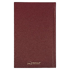 KJV Holy Bible, Pew and Worship Bible Red Letter Edition Hardcover - Ribbon Marker, King James Version, Burgundy (KJV Pew and Worship Editions)
