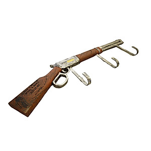 Mid-South Products - John Wayne Rifle-Shaped Hat Rack, Man's Gotta Do