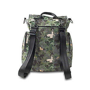 JuJuBe Be Sporty Backpack/Diaper Bag - Butterfly Forest