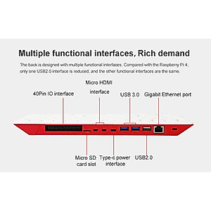 seeed studio Raspberry Pi 400 Personal Computer in Keyboard Form Cortex A72 CPU Dual 4K HD - (Only Keyboard)
